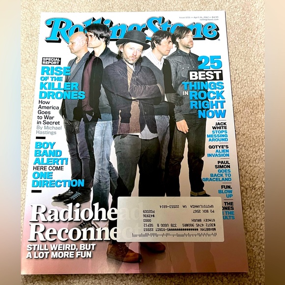 Rolling Stone Magazine | Art | Radiohead Rolling Stone Magazine | Poshmark
